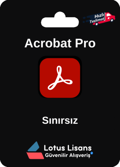 Adobe Acrobat Pro DC 2020 | Orijinal Lisans - Lotus Lisans